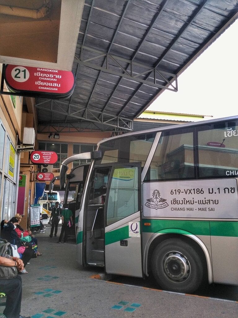 Chiang Mai To Chiang Khong By Green Bus: Laos Border Run